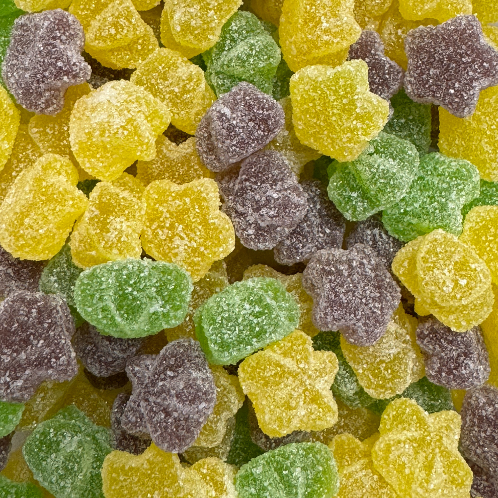 Mini Sour Stars – Eat Sweet Lollies