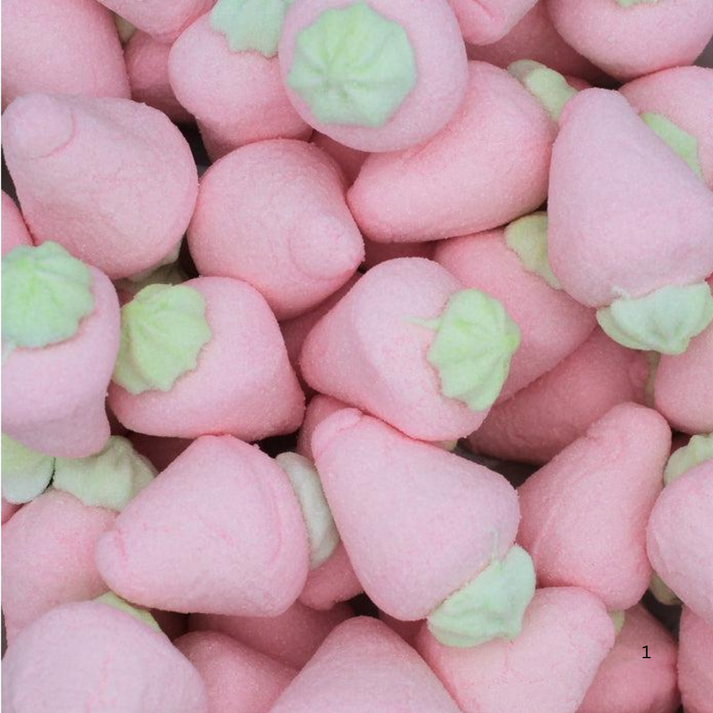 Mallow Strawberry (Jam Filled) – Eat Sweet Lollies