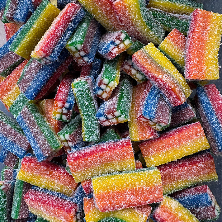 Sour Colourful Bricks – Eat Sweet Lollies