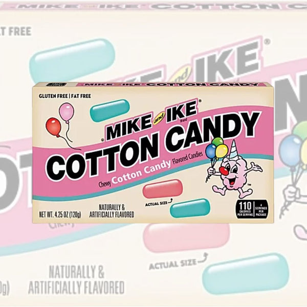 Mike and Ike Cotton Candy – Eat Sweet Lollies