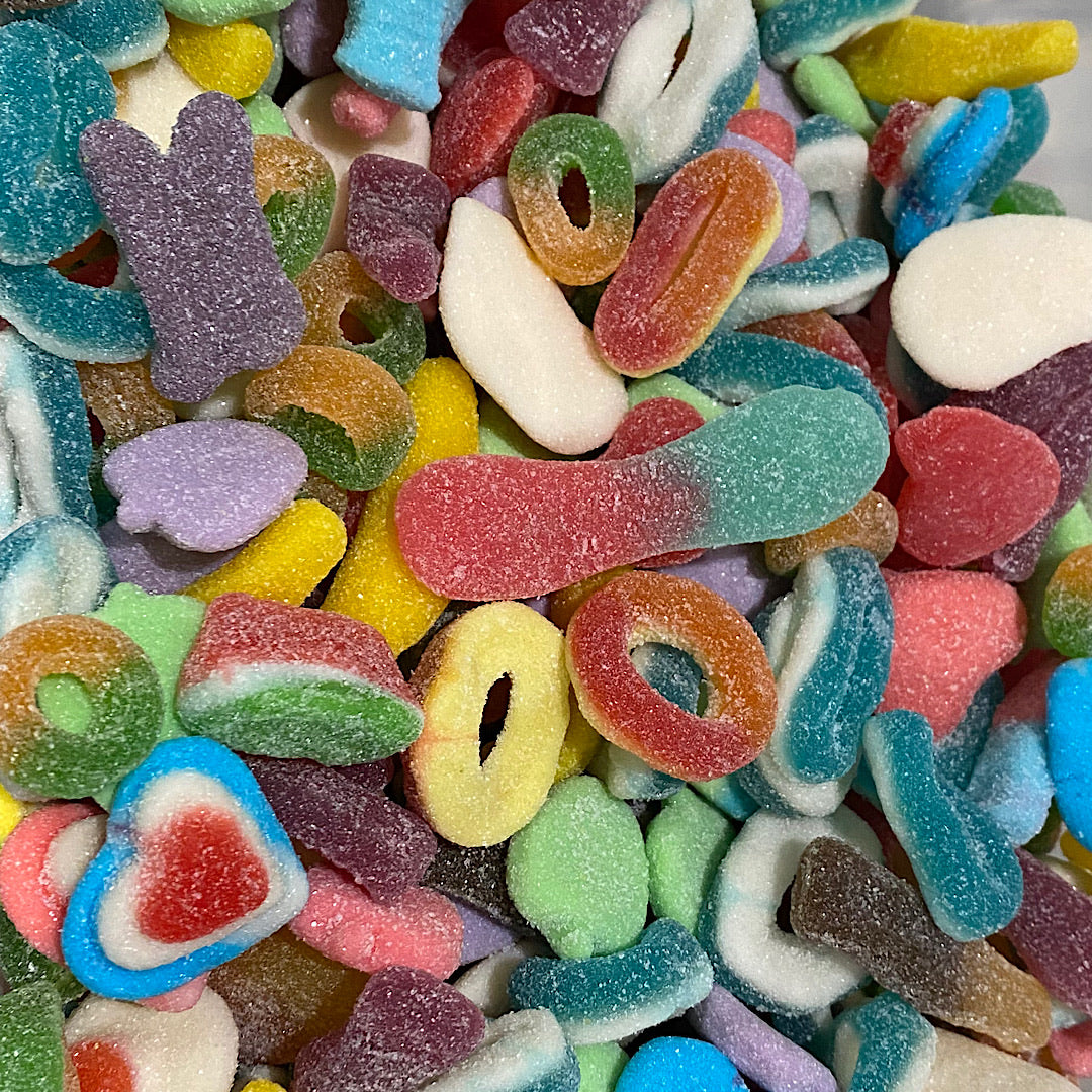 Sour Gummi Mix – Eat Sweet Lollies