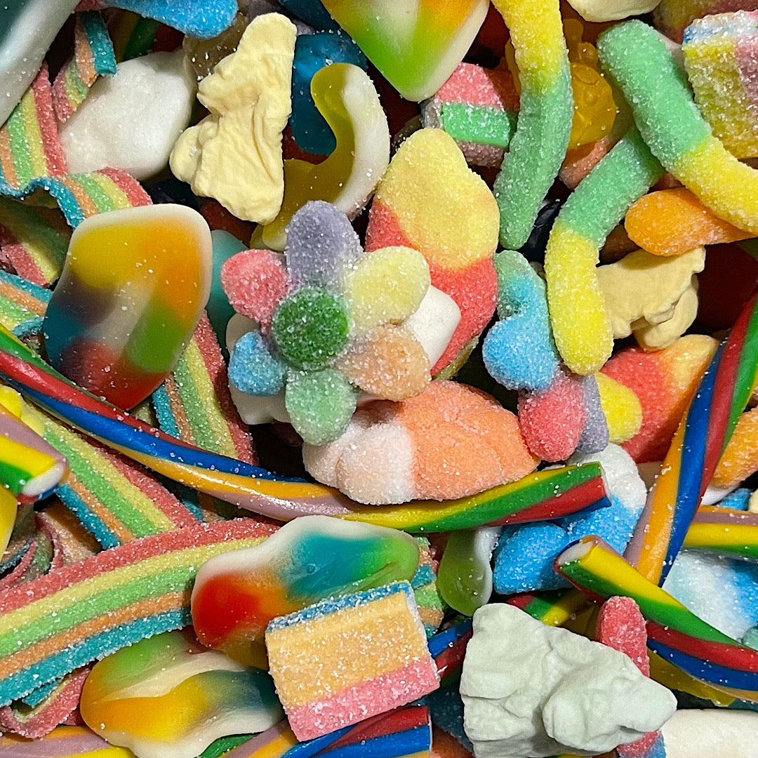 A Rainbow Mix – Eat Sweet Lollies