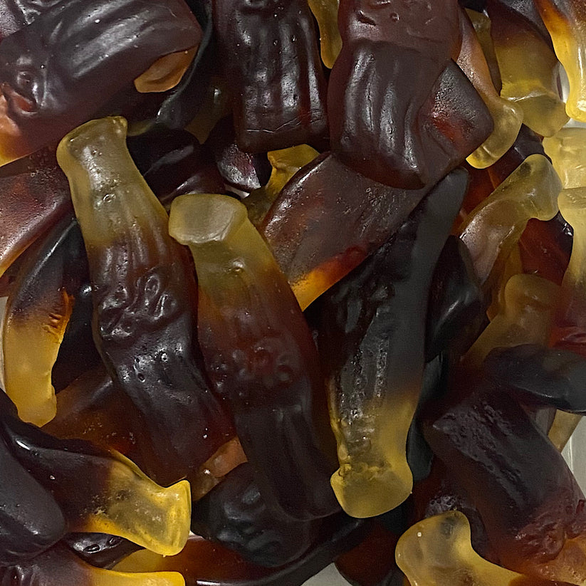 Giant Gummi Cola Bottles – Eat Sweet Lollies